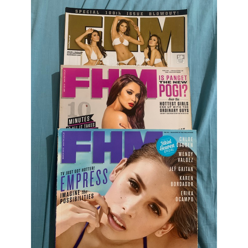 FHM Magazines Empress Ryza Cenon 100th Anniversary Issue | Shopee ...