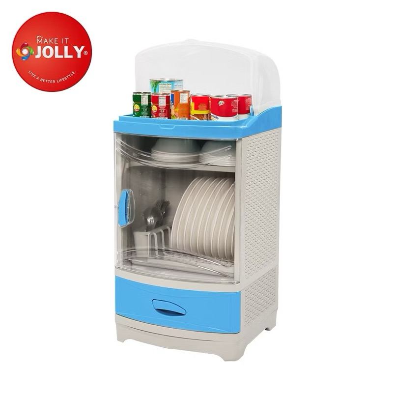 JOLLY PLASTIC Aloha Dish Drainer With Top Cover and drawer | Shopee ...