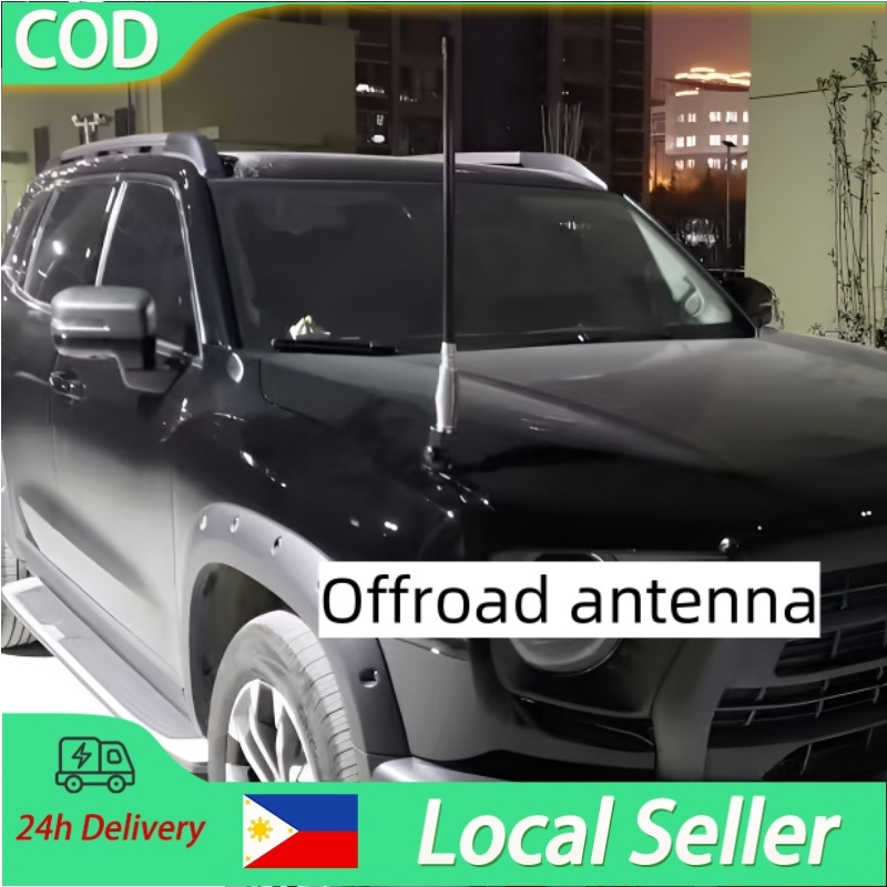 UNIVERSAL Bumper Antenna Black /offroad antenna total length 70cm 1pc ...