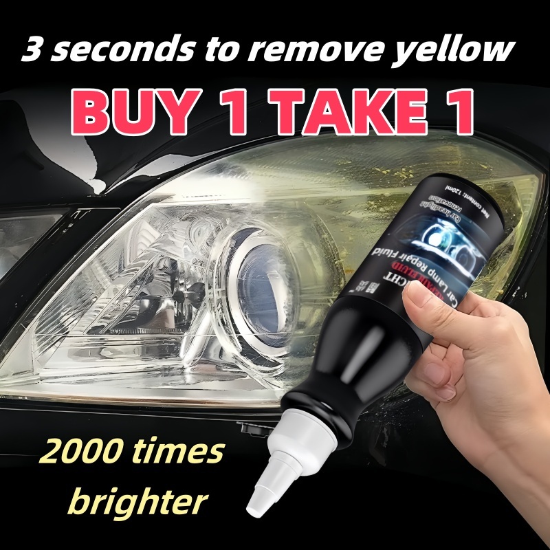 150ml Car Headlight Cleaner headlight repair fluid Headlight cleaner ...