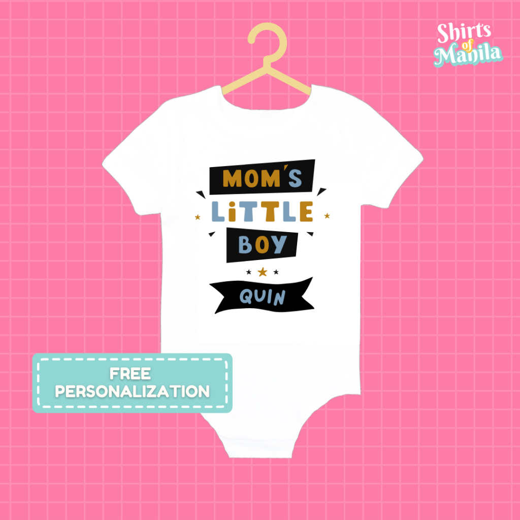 Personalized Shirts Of Manila PH Little Boy Onesie | Shopee Philippines