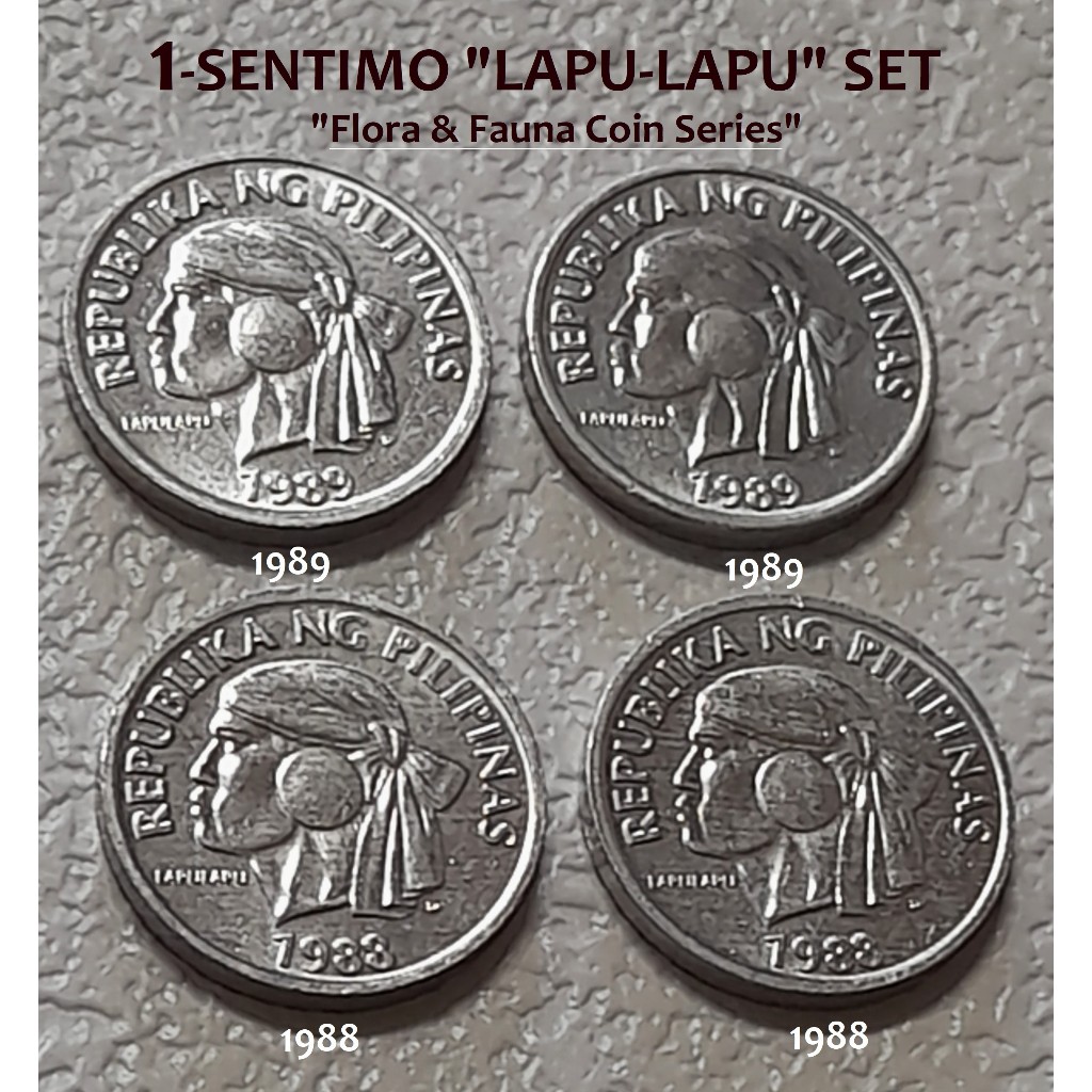 Collection Souvenirs Hobbies - Aluminum 1 Sentimo Flora & Fauna Co in ...