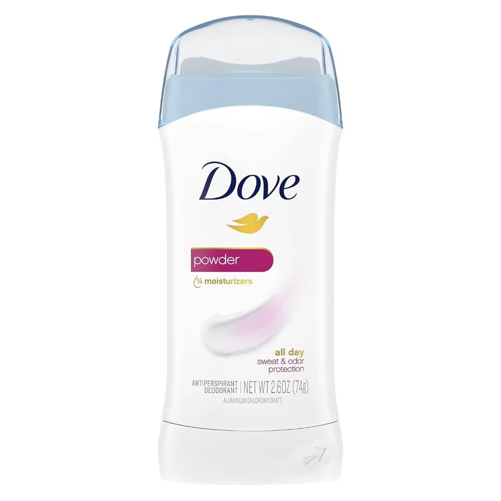 DOVE Invisible Solid Antiperspirant Deodorant Stick "POWDER" 74g -100% ...