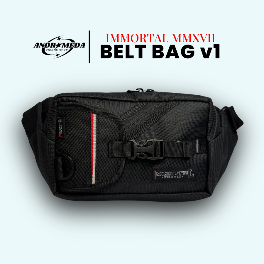 Immortal Belt Bag V1 Fanny Pack - Compact, 6 Pockets, Auto-Eject Phone ...