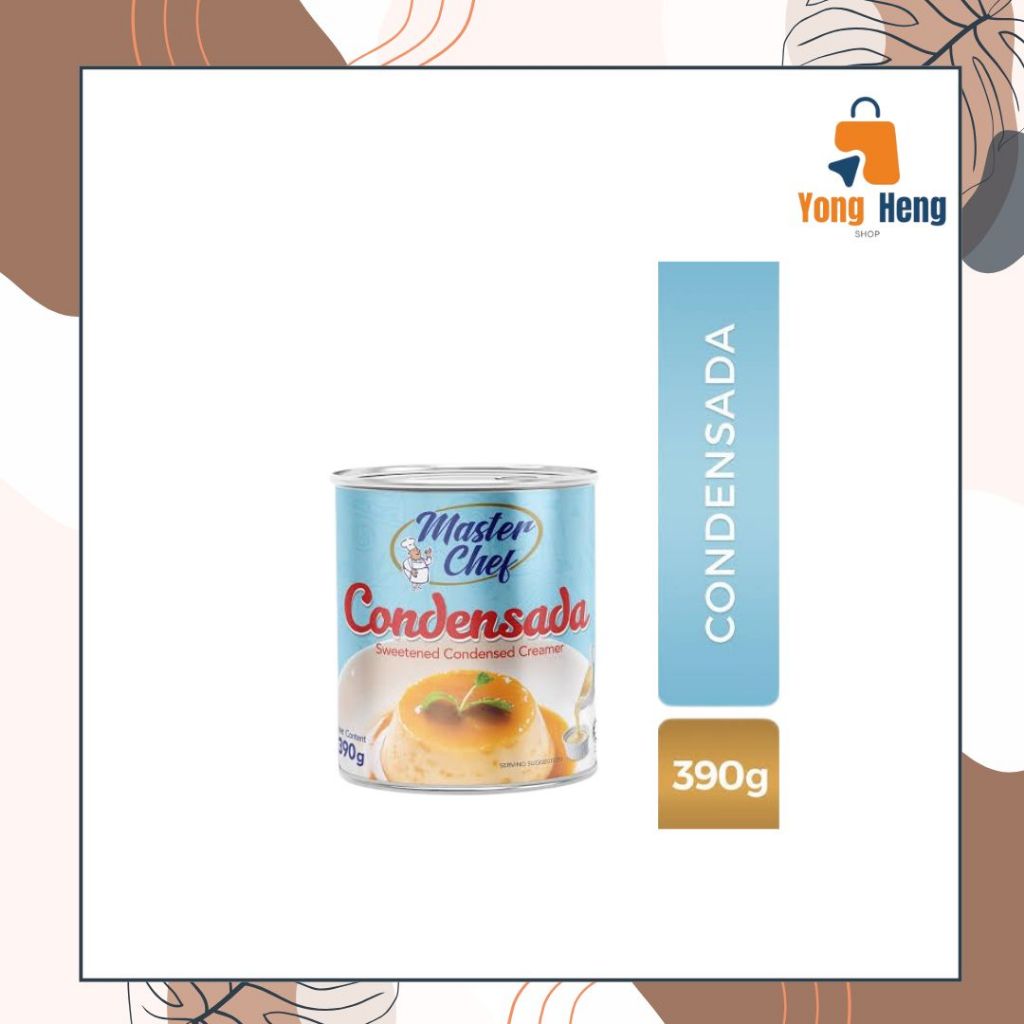 Master Chef Condensada 390 Use In Desserts Halo Halo,Fruitsalad ...