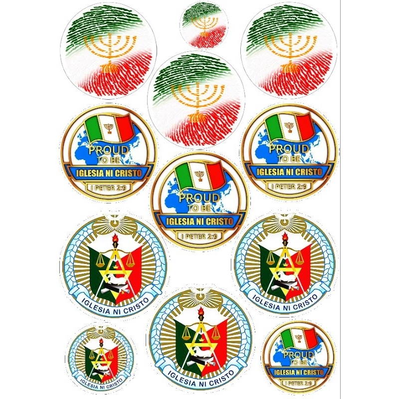 sticker set kapatid inc glossy | Shopee Philippines