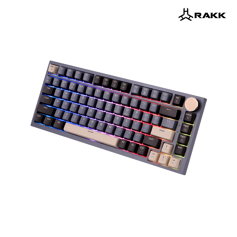 RAKK BULAN / 82 Keys/Knob/Gasket/Trimode/UHS 5pin/Outemu Switches/PC ...