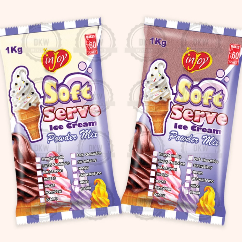 Injoy Ice Cream Vanilla Chocolate | Shopee Philippines