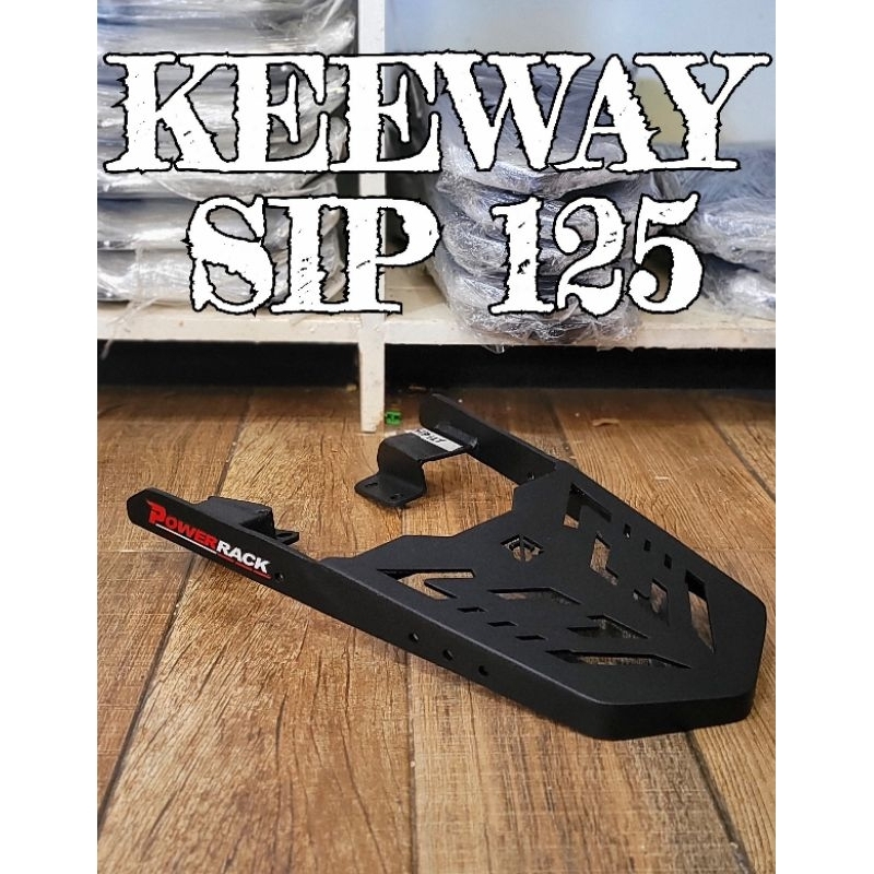 KEEWAY SIP125 / SIP 125 / TOPBOX BRACKET / LASER CUT PLATED TYPE ...