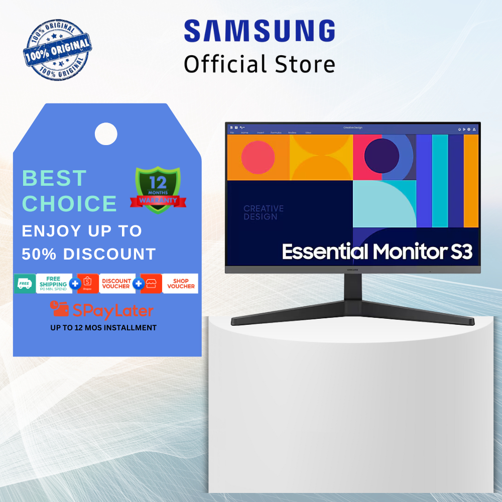 Samsung LS24C330GAEXXP 24" IPS 100Hz FHD Monitor | Shopee Philippines