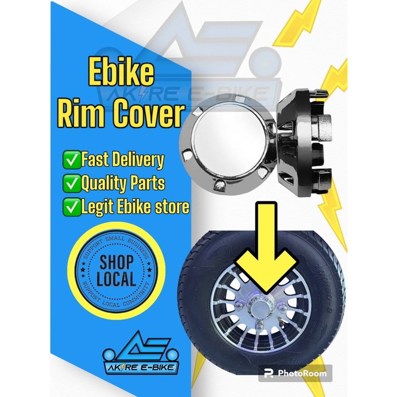 Ebike Rim wheel cover for 3wheels and 4wheels all brand | Shopee ...