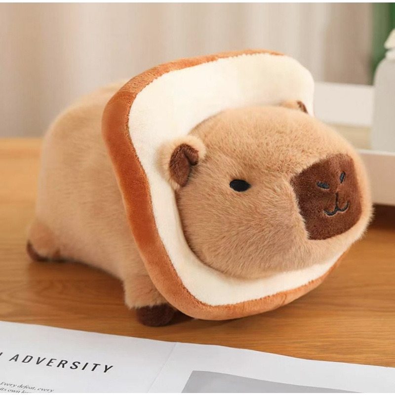 Capybara Cheese Doll Cute Fun Doll Soft Pillow to De-Stress Capybara ...