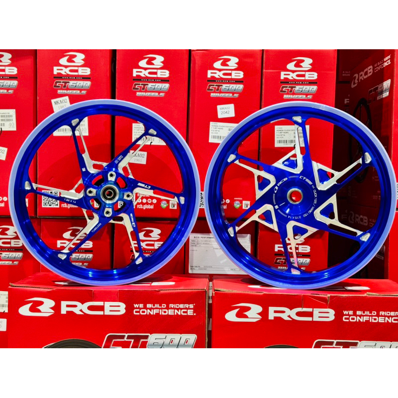RCB MAGS CT600 CLICK125/150 4Holes 1.85/2.15 x 4 | Shopee Philippines