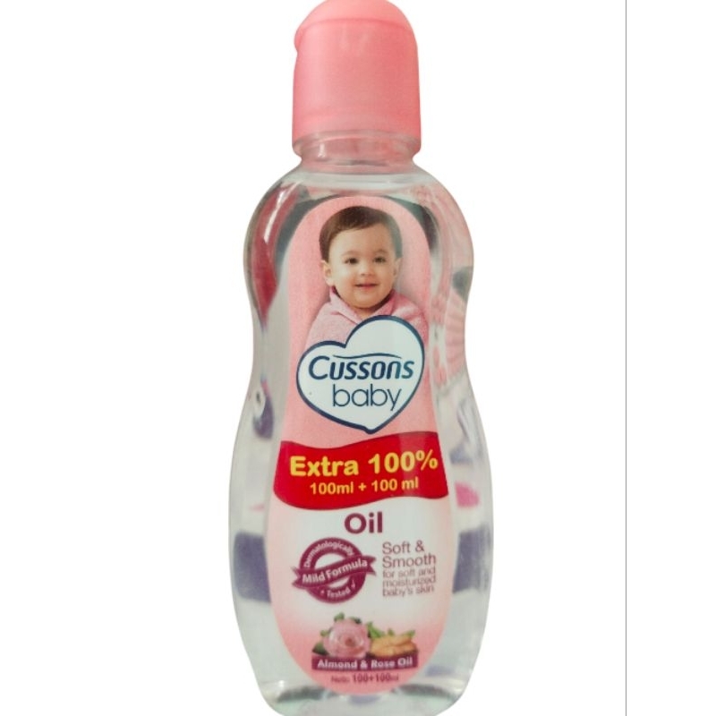 CUSSONS BABY OIL for soft and smooth skin moisturize with almond and ...