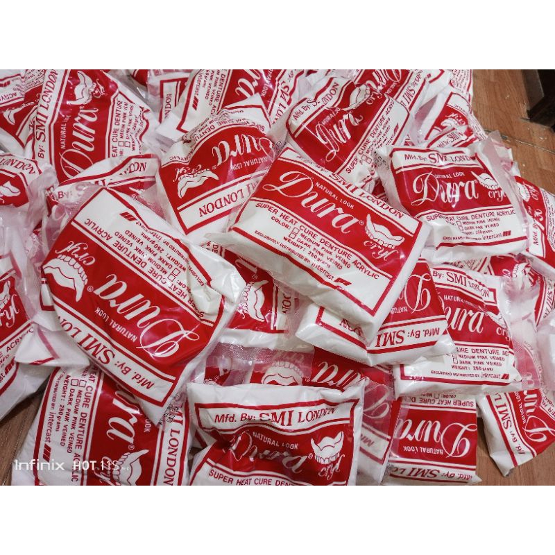 1 Pack pink Dura cryl 250 grams Pampadulas ng pulan | Shopee Philippines