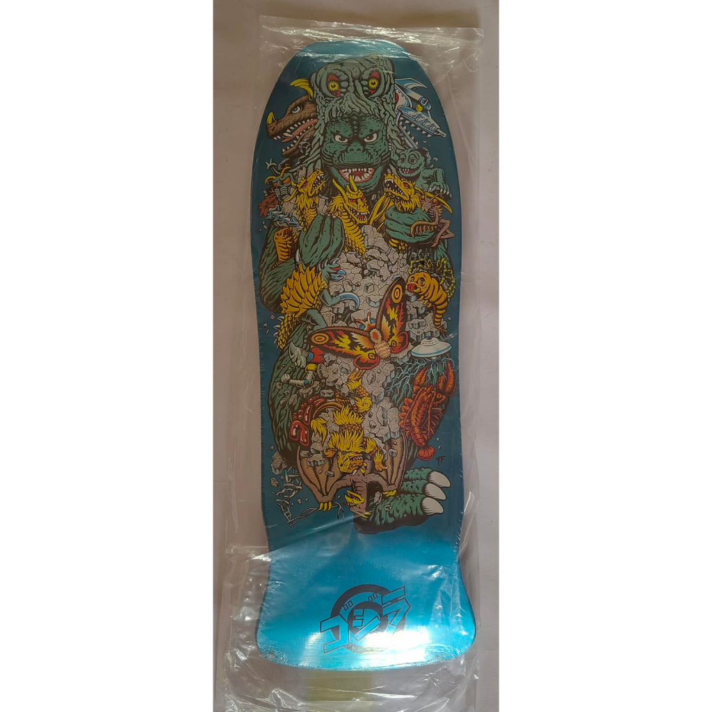 SANTA CRUZ X GODZILLA KAIJU ROSKOPP WITH MOB GRIP | Shopee Philippines