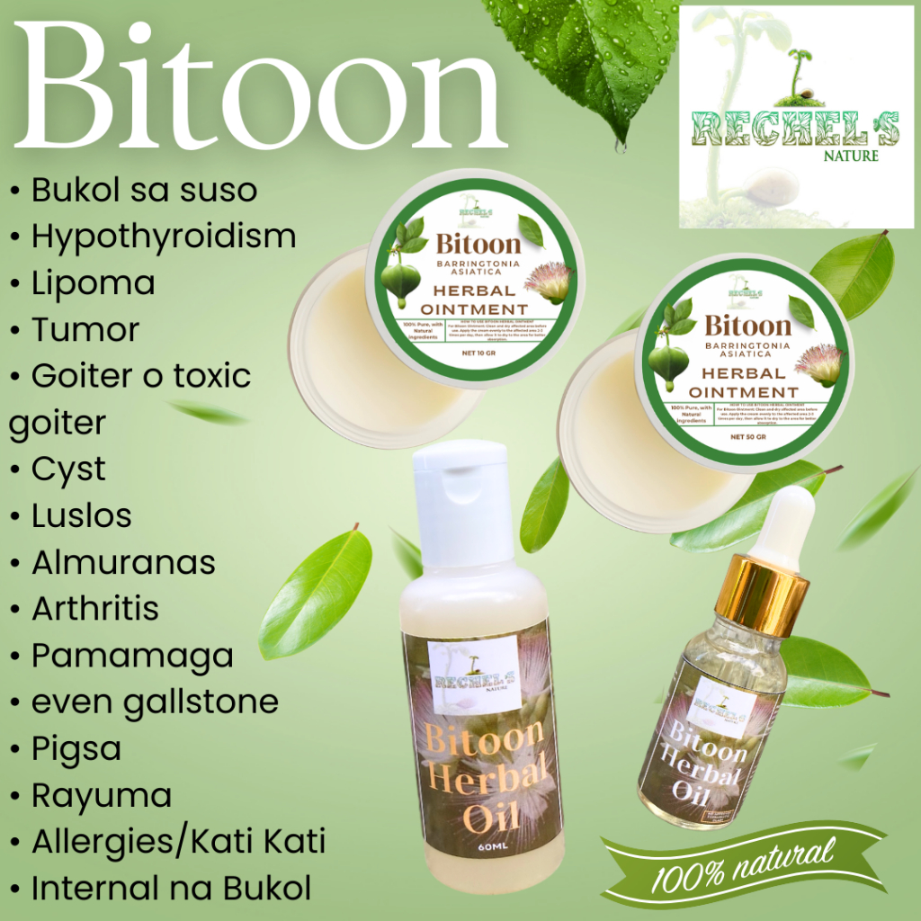 Bitoon Herbal Oil and Ointment | Shopee Philippines