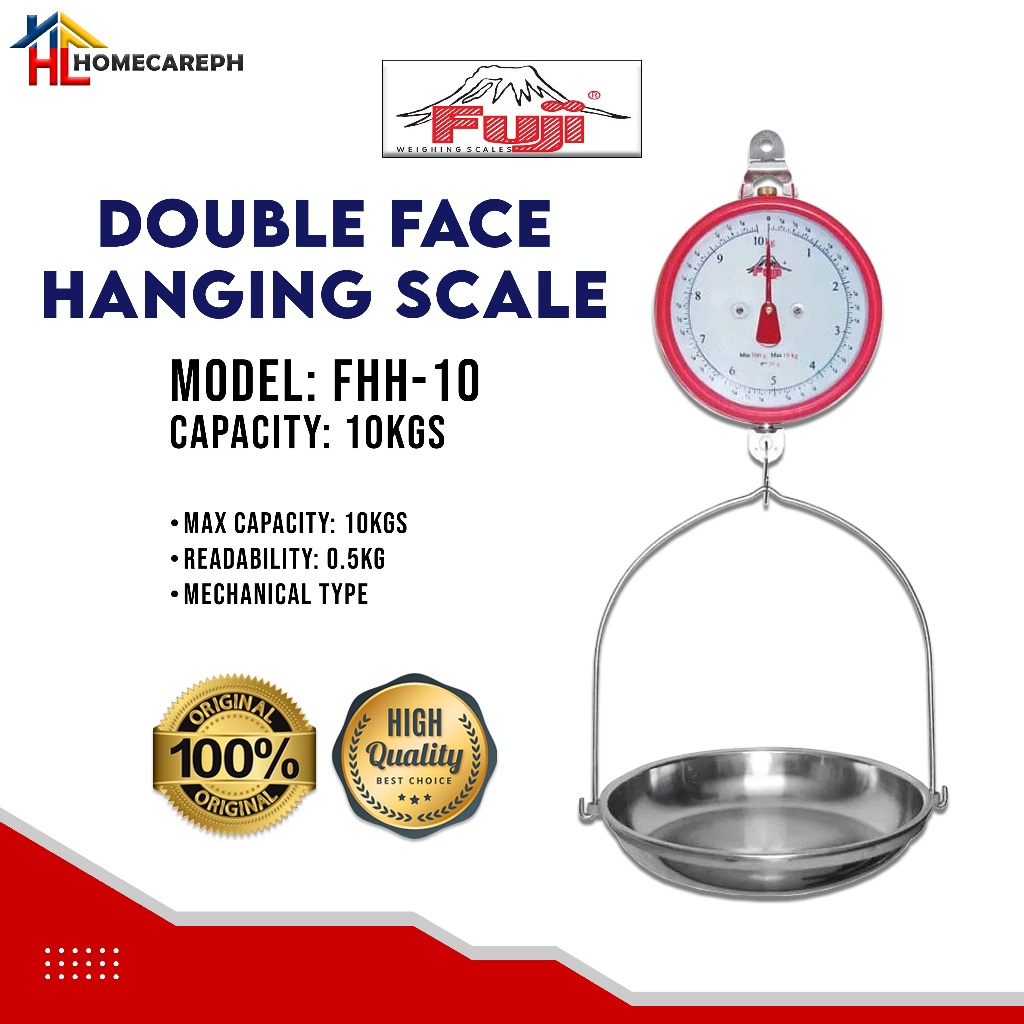 Fuji Hanging Scale 10kg with Tray | Shopee Philippines