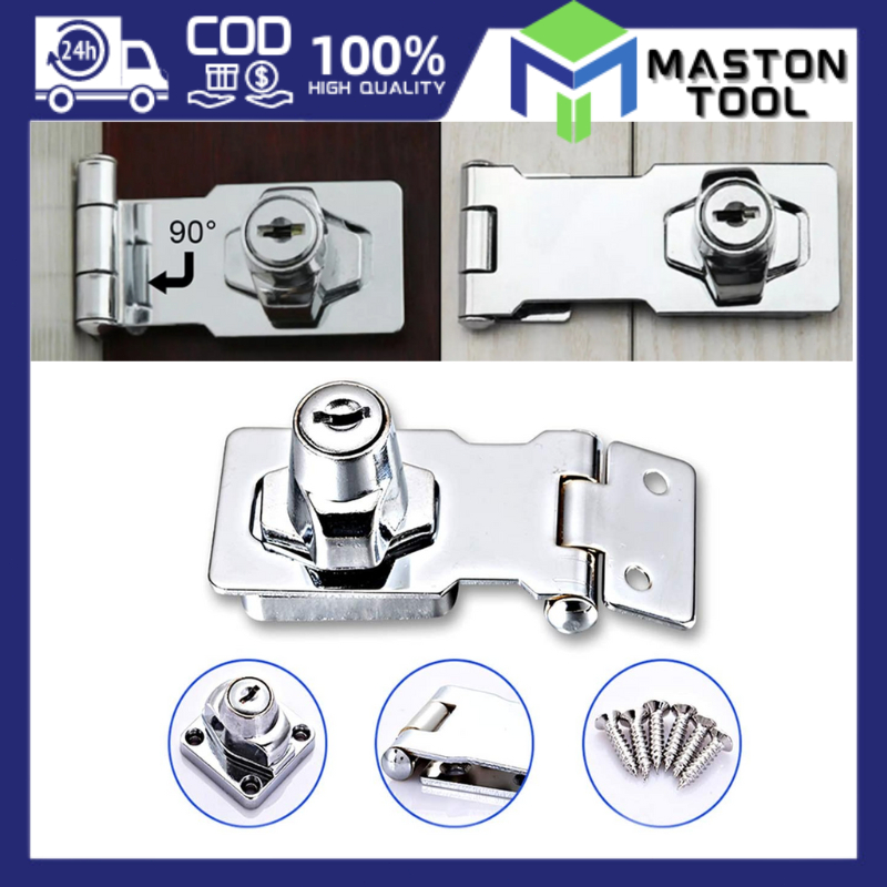 KCS Door Lock Clasp Buckle Vintage Door Lock Drawer Locker Cabinet Lock ...