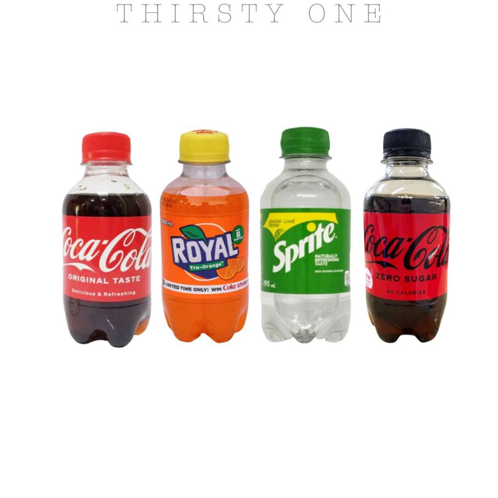 1 bottle Swakto 190ml Softdrinks (coke, coke zero, royal, sprite ...