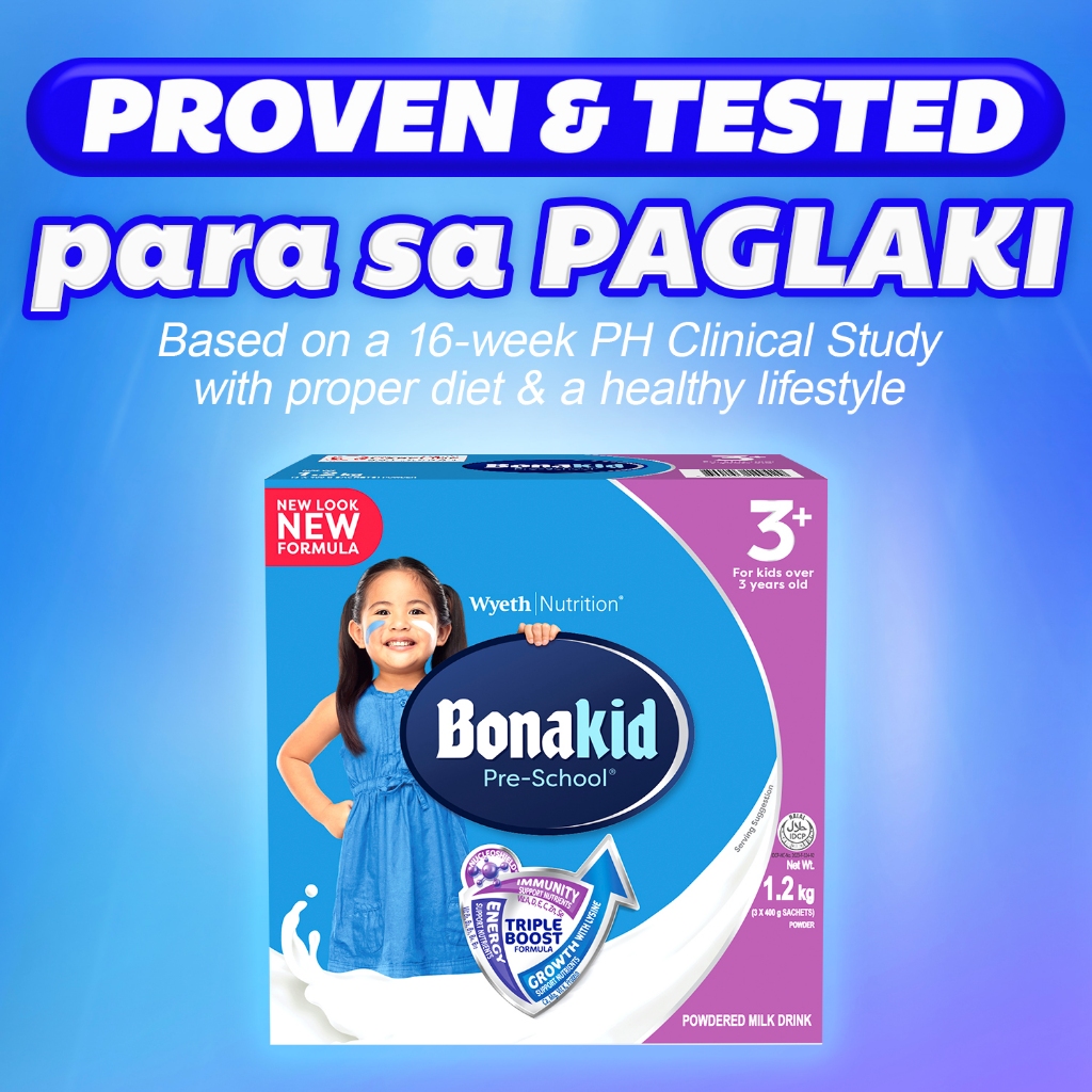 BONAKID PRE-SCHOOL 3+ Powdered Milk Drink for Children Over 3 Years Old ...