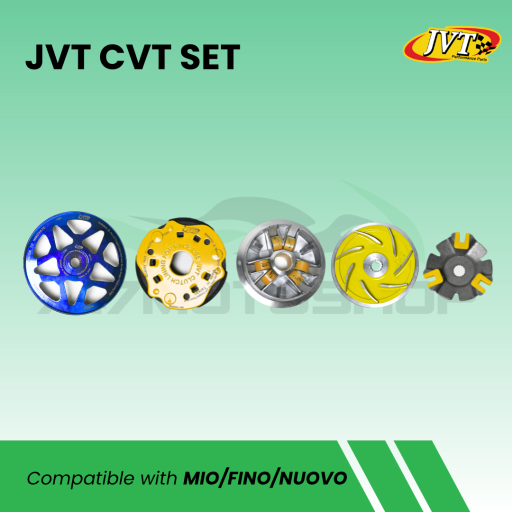 JVT CVT SET TITANIUM FOR MIO FINO NOUVO | Shopee Philippines
