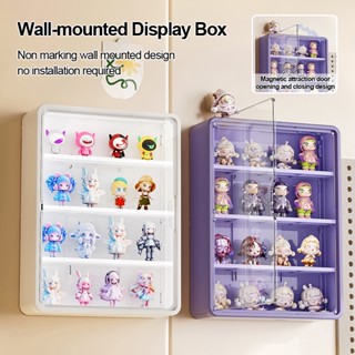 Popmart Acrylic Display Case Rack Wall Mounted Display Storage Box ...