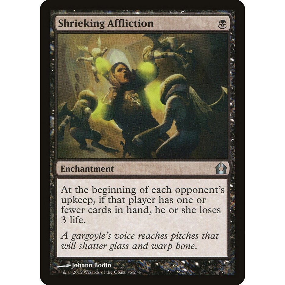 Shrieking Affliction MTG Magic the Gathering | Shopee Philippines