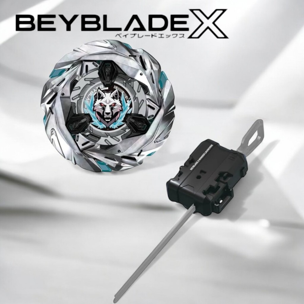 BEYBLADE X Beyblade X UX-08 Starter Silver Wolf 3-80FB | Shopee Philippines