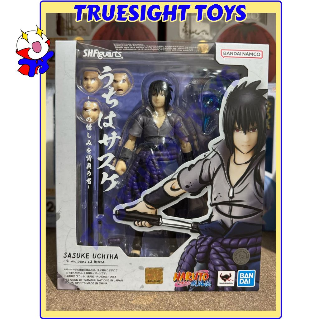 SH Figuarts SHF Naruto Shippuden Uchiha Sasuke - The one who bears all ...