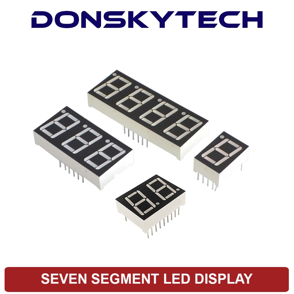 SEVEN SEGMENT LED DISPLAY 7 SEGMENT LED DISPLAY 0.56 INCH COMMON ANODE ...