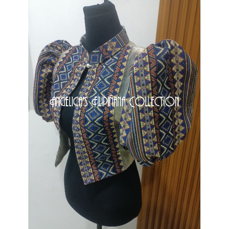 Filipiniana bolero Puff sleeve (Amelia) | Shopee Philippines