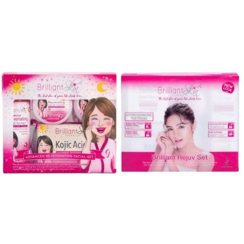 Brilliant REJUV FACIAL SET NEW PACKAGING | Shopee Philippines