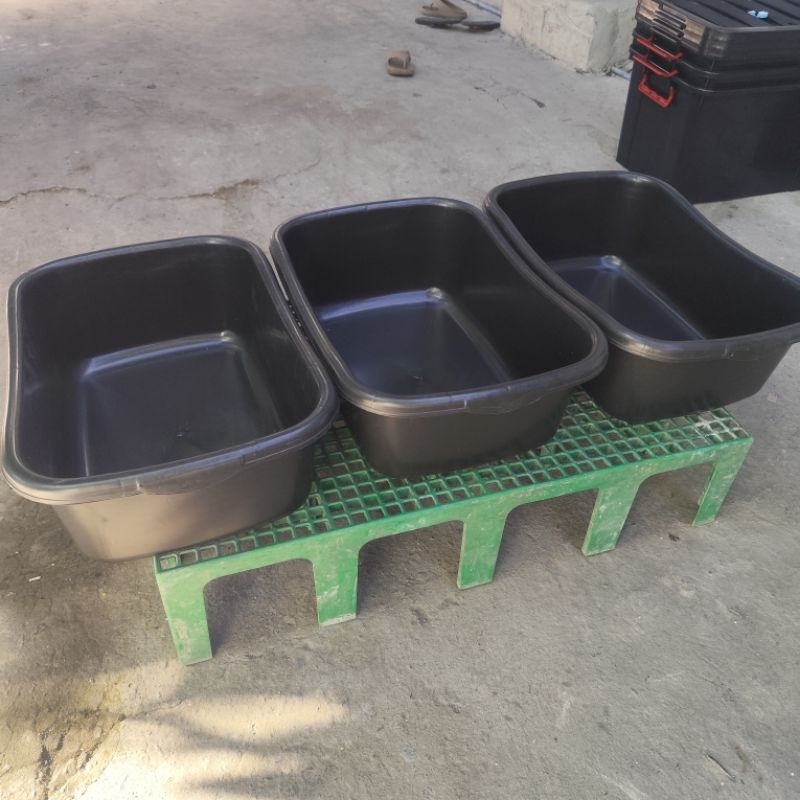 DEEP RECTANGULAR BASIN / CAT LITTER BOX / MULTIPURPOSE TUB / FISH TUB ...