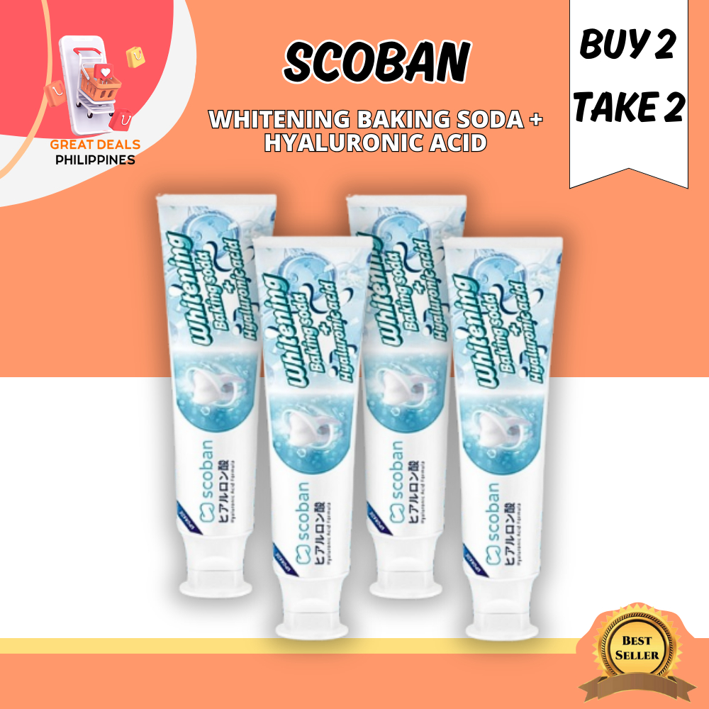 SCOBAN Japanese Whitening Toothpaste for Whiten Teeth & Improve Gum ...