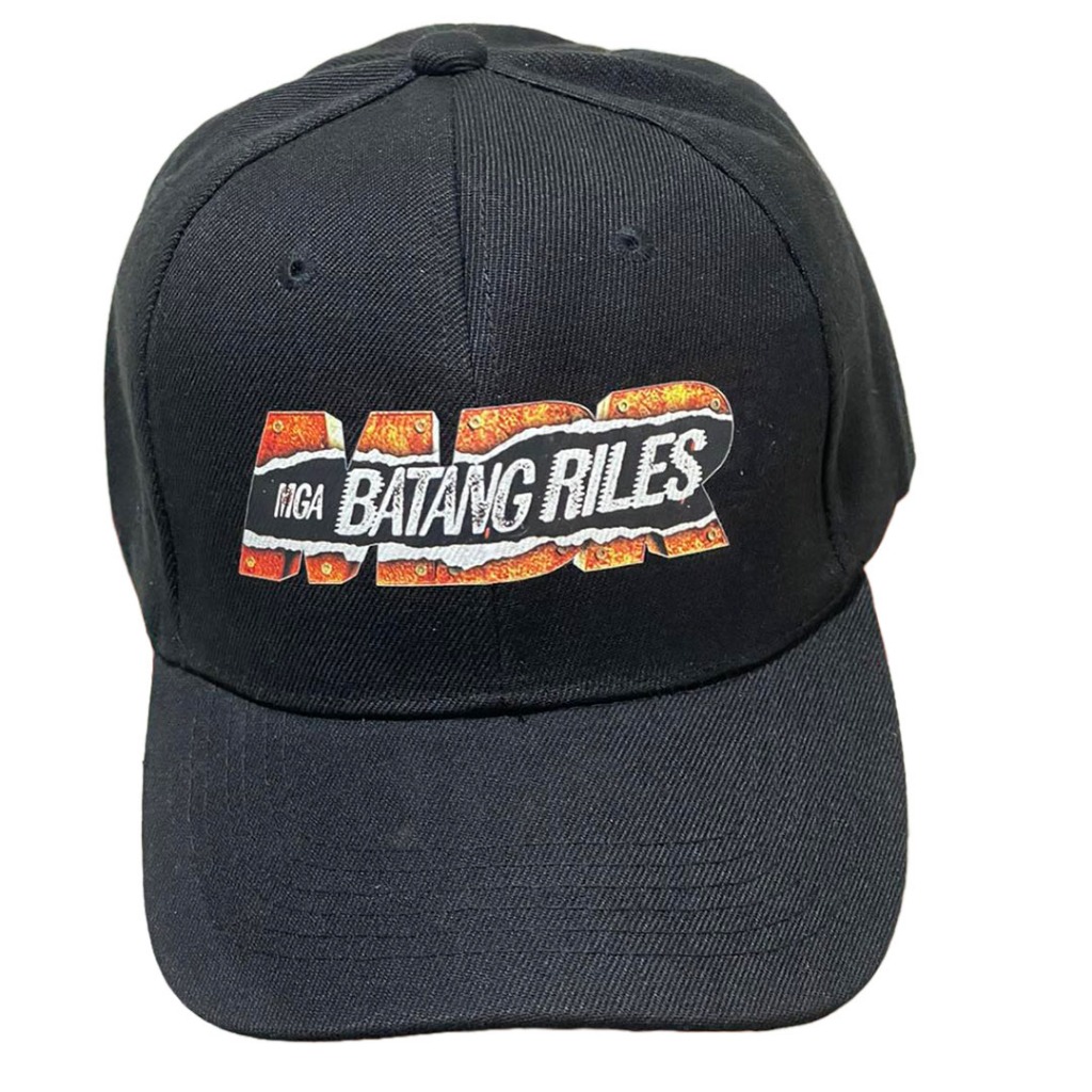 MGA BATANG RILES CAP BLACK | Shopee Philippines