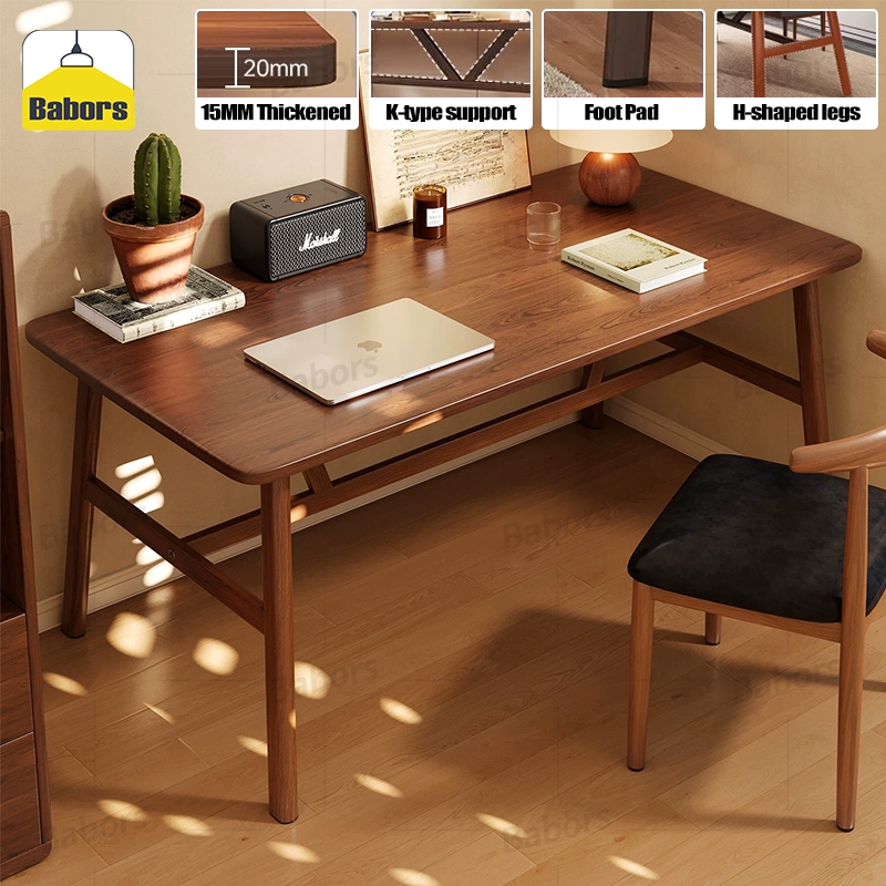 Table Wooden Study Home Office Desks Computer Modern Simple Bedroom ...