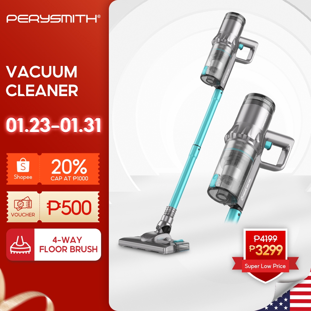 PerySmith X20Pro Multi Function Cordless VacuumCleaner for Home with 19,000 Power Suction ...