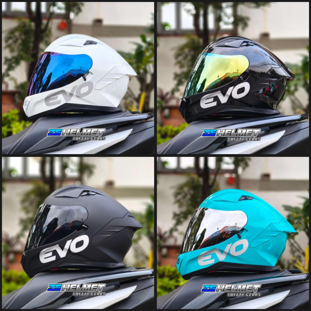 EVO M1-01 PLAIN FULL FACE | Shopee Philippines