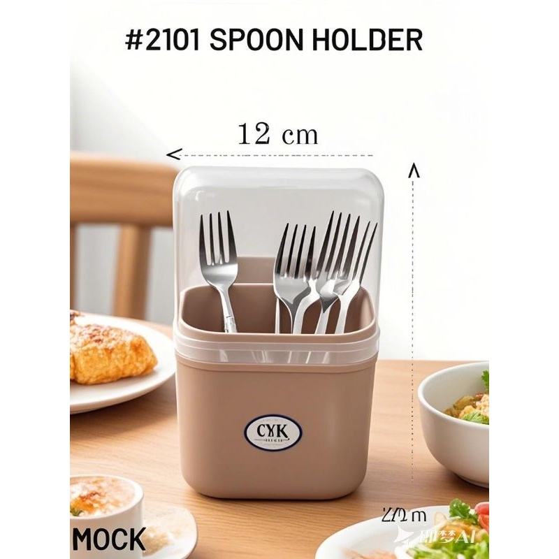 # 2101 plastic spoon holder, kitchen tableware spoon utensil storage ...
