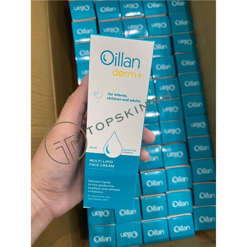 Oillan Derm+ Multi-Lipid Face Cream (New Packaging 2025) for dry skin ...