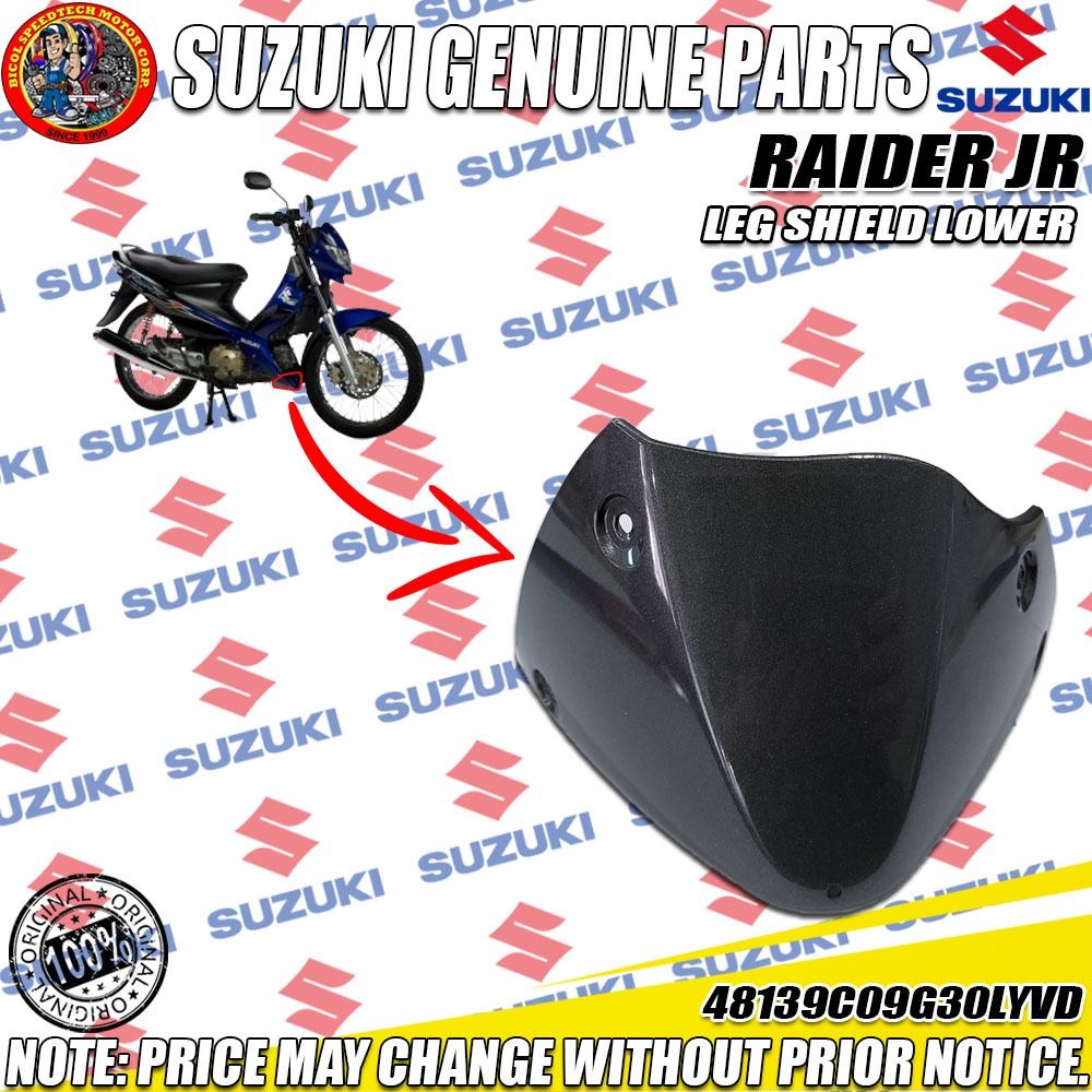 RAIDER JR LEG SHIELD LOWER (SGP) (GENUINE: 48139C09G30L) | Shopee ...