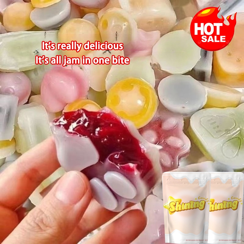 Official Original ShiningCandy Edible Beeswax Sandwich Wax Candy Filled ...
