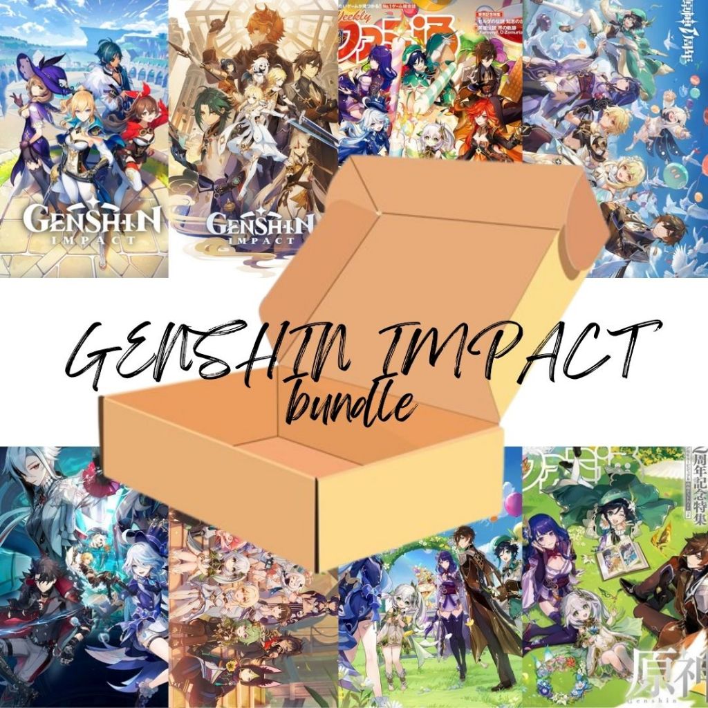 GENSHIN IMPACT BUNDLE MERCH | Shopee Philippines
