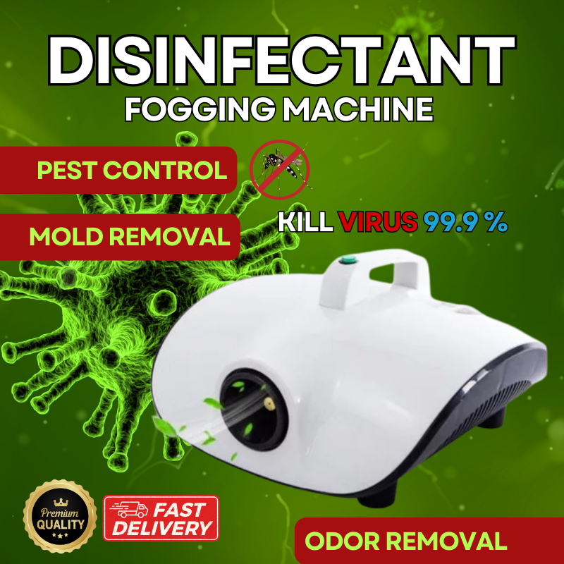 Disinfectant Fogging Machine Sterilizer Sanitizer Atomizer Smoke Anti ...