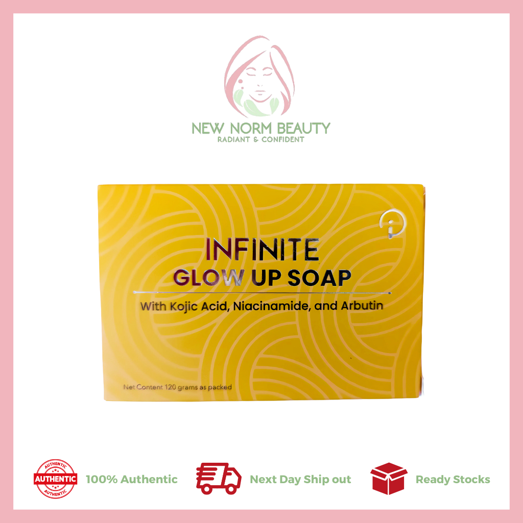 AUTHENTIC INFINITE GLOW UP soap with Kojic Acid, Niacinamide and ...