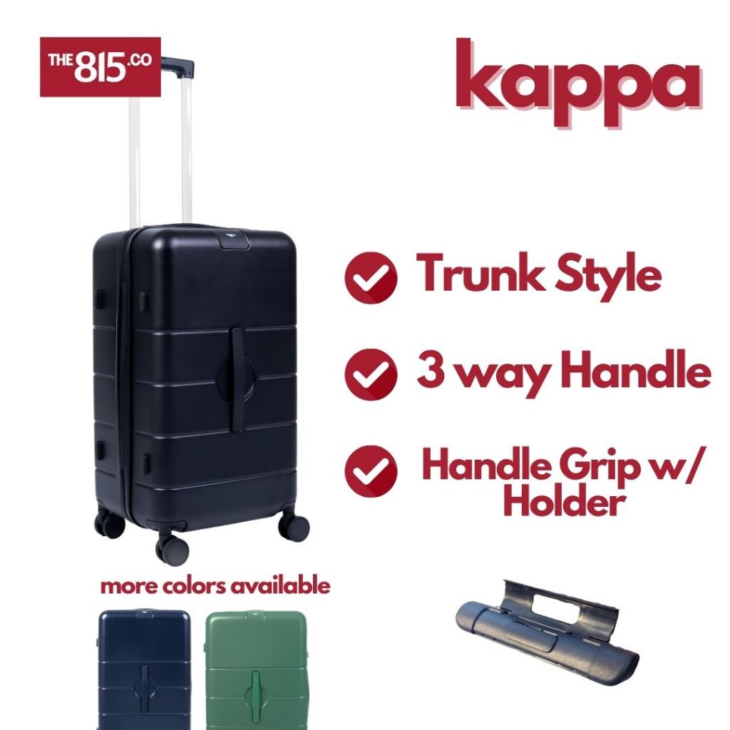 The 815 Co. Kappa Trunk Hard Case Luggage Malita PC | Shopee Philippines