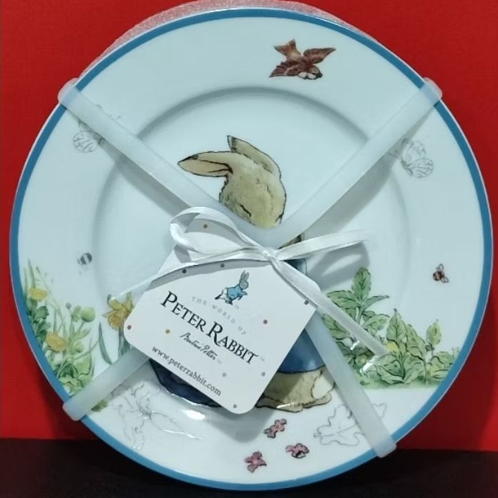 The World of Peter Rabbit set of 4 Pasta Plate PETER RABBIT | Shopee ...