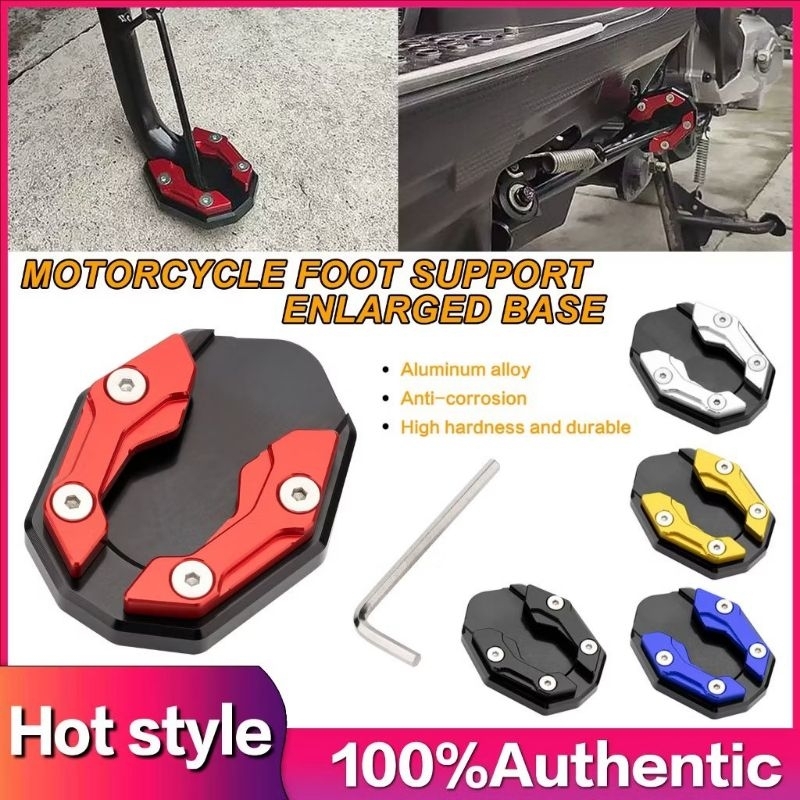 1PCS Universal CNC Modified Side Stand Shoes Flat Foot Extension ...