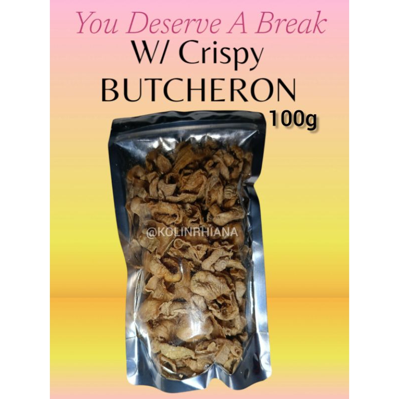 Crispy BUTCHERON of Bulacan 100g | Shopee Philippines